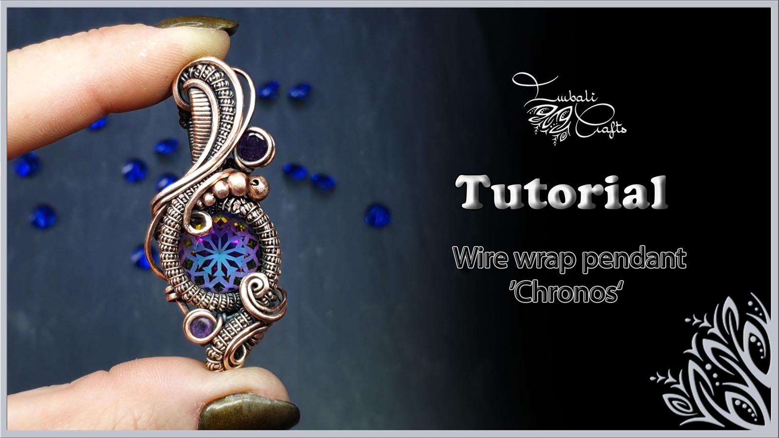Chronos wire pendant video tutorial – Imbali Crafts