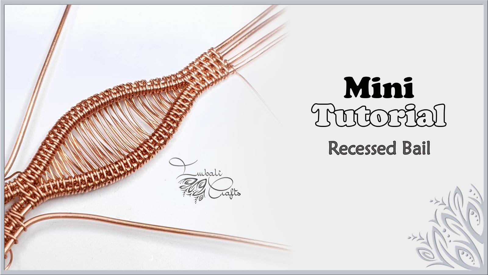 Technique - recessed wire bail video tutorial – Imbali Crafts