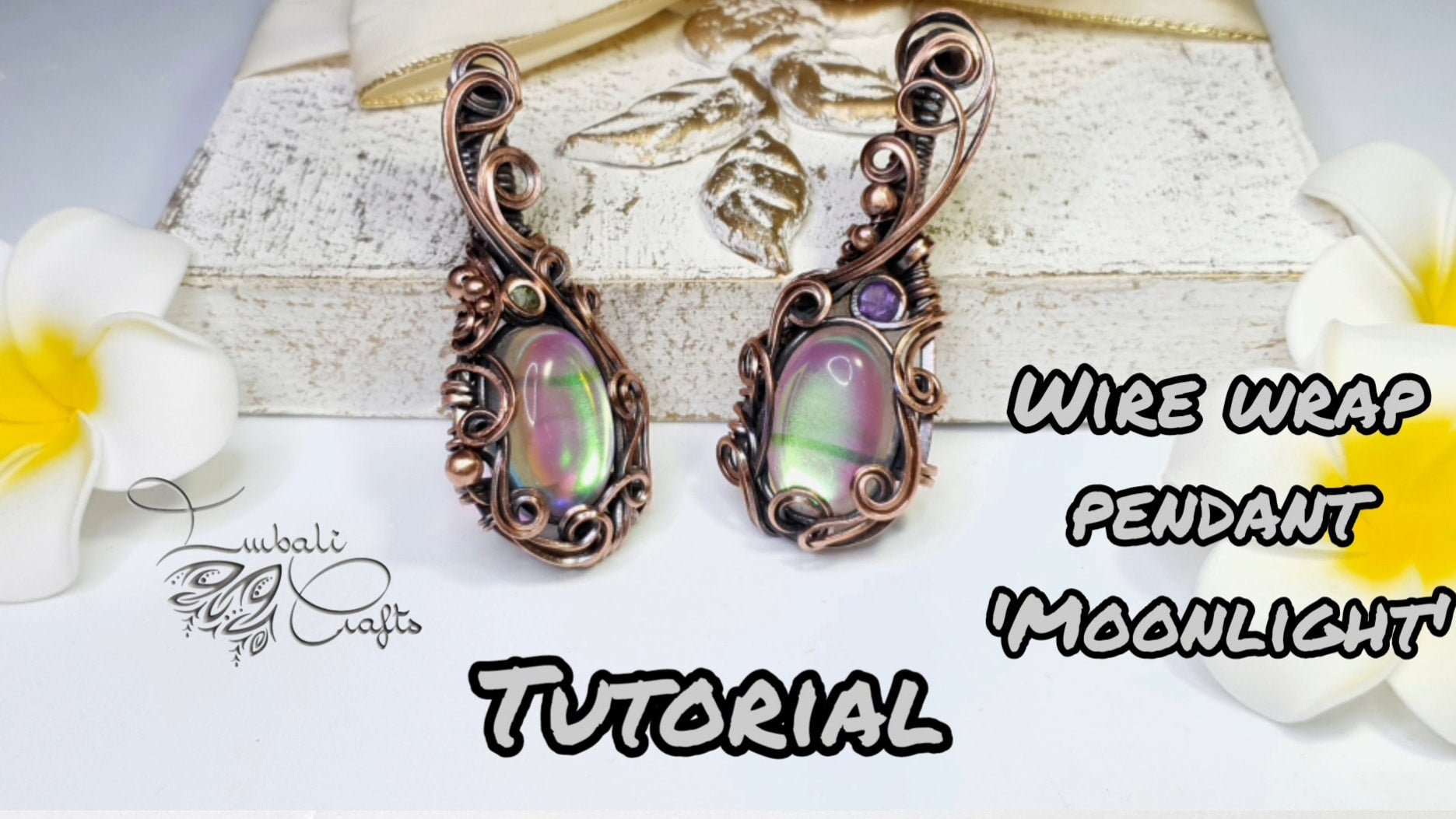 Moonlight pendant youtube video tutorial – Imbali Crafts