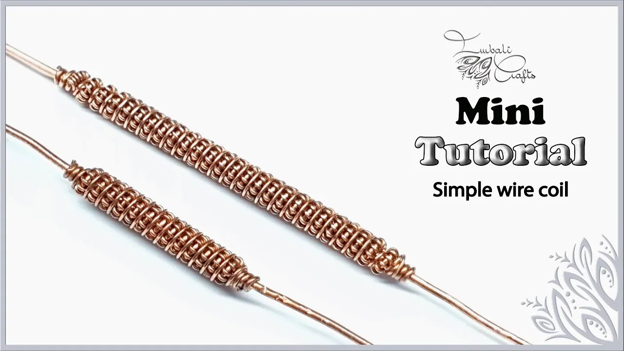 Technique - basic wire coil – Imbali Crafts